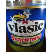 Vlasic Snack'mms Kosher Dill: Calories, Nutrition Analysis & More ...