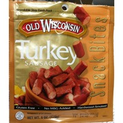 Old Wisconsin Snack Bites, Turkey Sausage: Calories, Nutrition Analysis ...