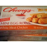 Chung's Mini Egg Rolls, White Meat Chicken: Calories, Nutrition ...