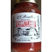L.E. Roselli's Spaghetti Sauce, Meat Flavored: Calories, Nutrition ...