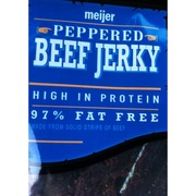 Meijer Beef Jerky, Peppered: Calories, Nutrition Analysis & More ...