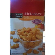 Market Pantry Crackers, Baked Snack, Cheddar, Chickadees: Calories ...