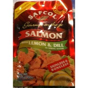 Safcol Salmon, with Lemmon Pepper and Dill in Spring Water: Calories ...