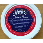 Nancy's Organic Cream Cheese: Calories, Nutrition Analysis & More ...