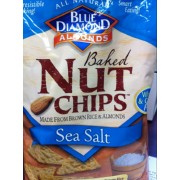 Blue Diamond Nut Chips, Baked, Sea Salt: Calories, Nutrition Analysis ...
