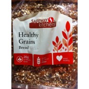 Safeway Kitchens Healthy Grains Bread: Calories, Nutrition Analysis ...