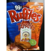 Ruffles Potato Chips, Tapatio Limon: Calories, Nutrition Analysis ...