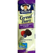 Quaker Cereal Bars, Mixed Berry Crisp: Calories, Nutrition Analysis ...