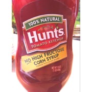 Hunt's Tomato Ketchup, 100% Natural: Calories, Nutrition Analysis ...