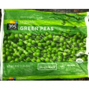 365 Everyday Value Green Peas, Organic: Calories, Nutrition Analysis ...