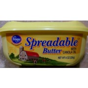 Kroger Butter Spread, with Canola Oil: Calories, Nutrition Analysis ...