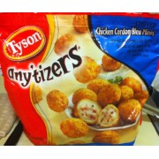 Tyson Chicken Cordon Bleu Minis, Stuffed: Calories, Nutrition Analysis ...