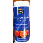 365 Everyday Value Psyllium Husk Powder, Natural Orange Powder ...