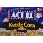Act Ii Kettle Corn Popcorn Nutrition Facts | Besto Blog