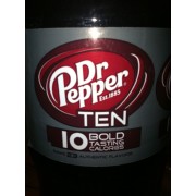 Dr. Pepper Dr. Pepper Ten: Calories, Nutrition Analysis & More | Fooducate