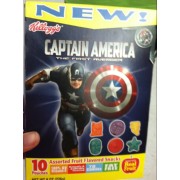 Kellogg's Captain America, Assorted Fruit Flavored Snacks: Calories ...