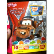 Kellogg's Disney Pixar Cars, Assorted Fruit Flavored Snacks: Calories ...