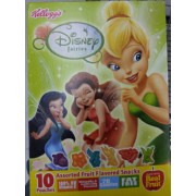 Kellogg's Disney Fairies, Assorted Fruit Flavored Snacks: Calories ...