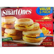 Weight Watchers, Smart Ones English Muffin Sandwich: Calories ...