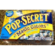 Pop Secret Premium Popcorn, Magic Colors, Light Butter: Calories ...