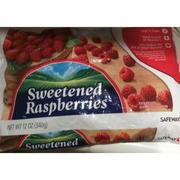 Safeway Raspberries, Sweetened: Calories, Nutrition Analysis & More ...
