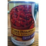 Safeway Tomatoes, Fired Roasted, Diced, with Garlic: Calories ...