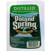 Poland Spring Distilled Water: Calories, Nutrition Analysis & More ...