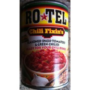 Ro-Tel Tomatoes & Green Chiles, Chili Fixin's, Seasoned, Diced ...