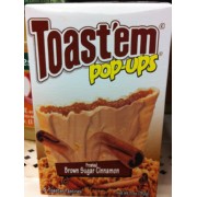 Toast'em Pop-Ups Toaster Pastries, Frosted Brown Sugar Cinnamon ...