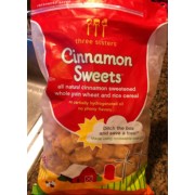 Three Sister Cereal, Wheat & Rice, Sweetened Cinnamon, Cinnamon Sweets ...