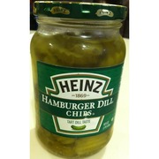Heinz Pickles, Hamburger Dill Chips: Calories, Nutrition Analysis ...
