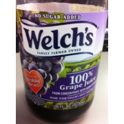 Welch's 100% Grape Juice (from Concentrate): Calories, Nutrition ...