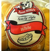Aunt Millie's Hot Dog Buns, White, Enriched: Calories, Nutrition ...