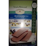 Archer Farms Simply Balanced Organic Real Fruit Strips, Blueberry ...