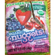 Florida's Natural Fruit Nuggets, Berrilicious, Organic: Calories ...