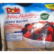 Dole Wildly Nutritious Mixed Berries with Sweetened Cranberries ...