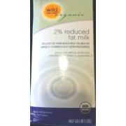 Wild Harvest Organic Milk, Reduced Fat 2%, Organic: Calories, Nutrition ...
