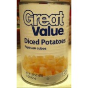 Great Value Potatoes, Diced, Canned: Calories, Nutrition Analysis ...