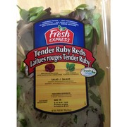Fresh Express Sweet Red Butter and Baby Spinach, Tender Ruby Reds ...