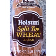 Holsum Split Top Bread, Wheat: Calories, Nutrition Analysis & More ...
