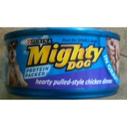 Purina Mighty Dog Dog Food, Hearty Pulled-Style Chicken Dinner In Gravy ...