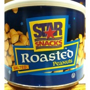 Star Snacks Peanuts, Roasted, Salted: Calories, Nutrition Analysis ...