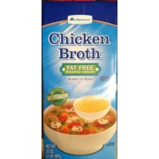 Albertsons Chicken Broth, Fat Free, Reduced Sodium: Calories, Nutrition ...