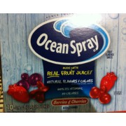 Ocean Spray Fruit Flavored Snacks, Berries & Cherries: Calories ...