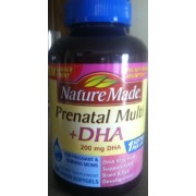Nature Made Prenatal Multi + Dha, Dietary Supplement: Calories ...
