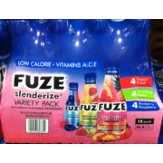 Fuze Slenderize, Variety Pack: Calories, Nutrition Analysis & More ...