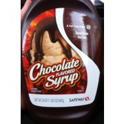 Safeway Chocolate Flavored Syrup: Calories, Nutrition Analysis & More ...