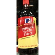 Mccormick Vanilla Flavor, Imitation: Calories, Nutrition Analysis ...