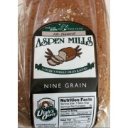 Aspen Mills Bread, Nine Grain: Calories, Nutrition Analysis & More ...
