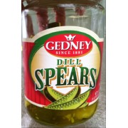 Gedney Pickles, Dill Spears: Calories, Nutrition Analysis & More ...